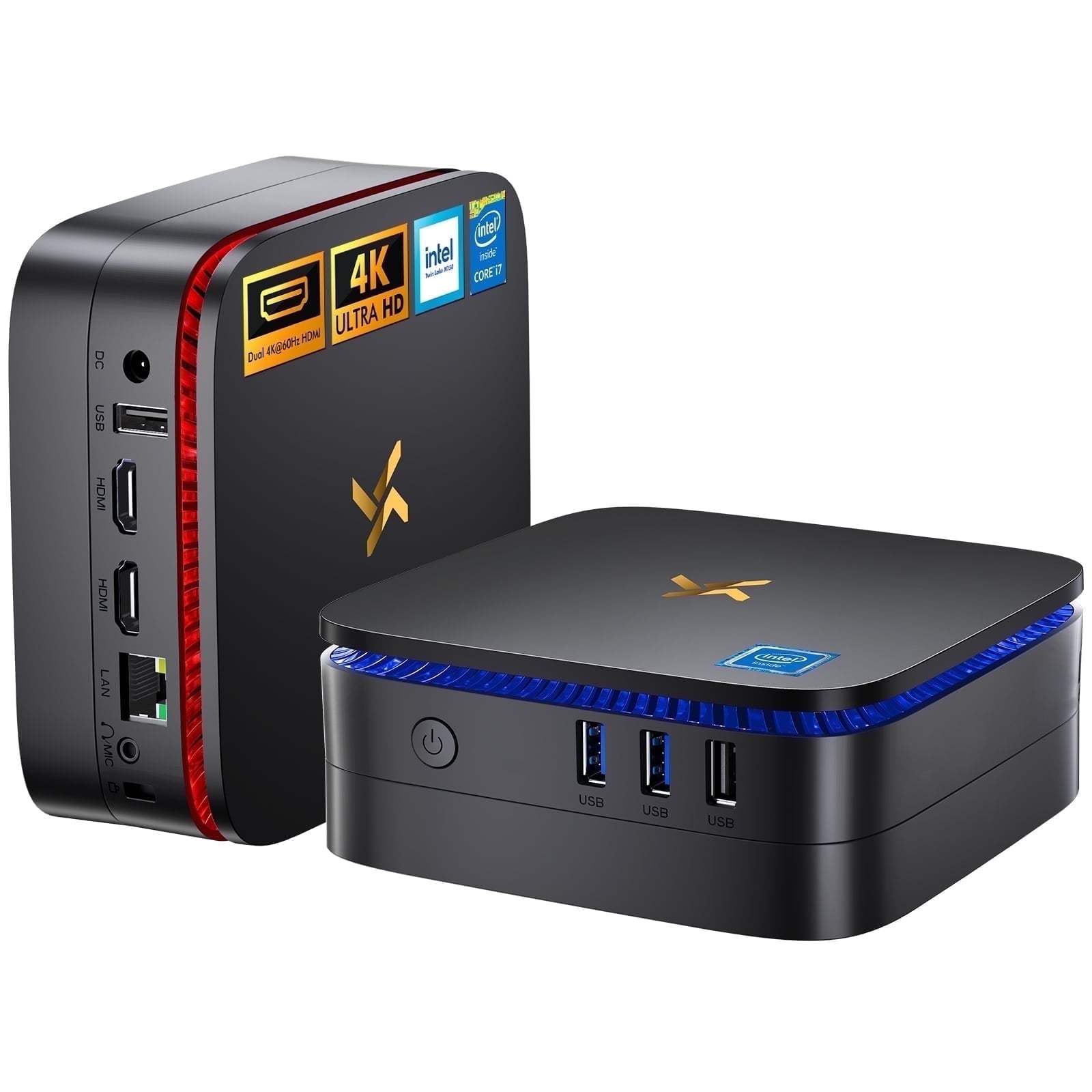 Huidun Mini PC H30 Intel Twin Lake N150(up to 3.60 GHz) 16GB RAM 512GB ...