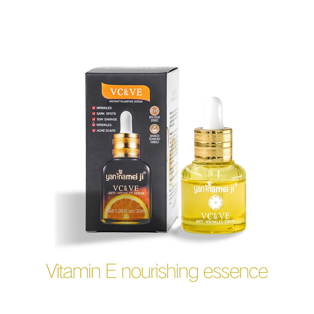 Huile pour le visage VC 100 % pure et biologique (30 ml) | Naturelle pressée à froid non ...