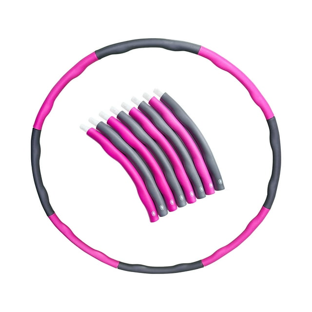 Huimo Fitness Hula Circle Hoop for Weight Loss with 8 Segments ...