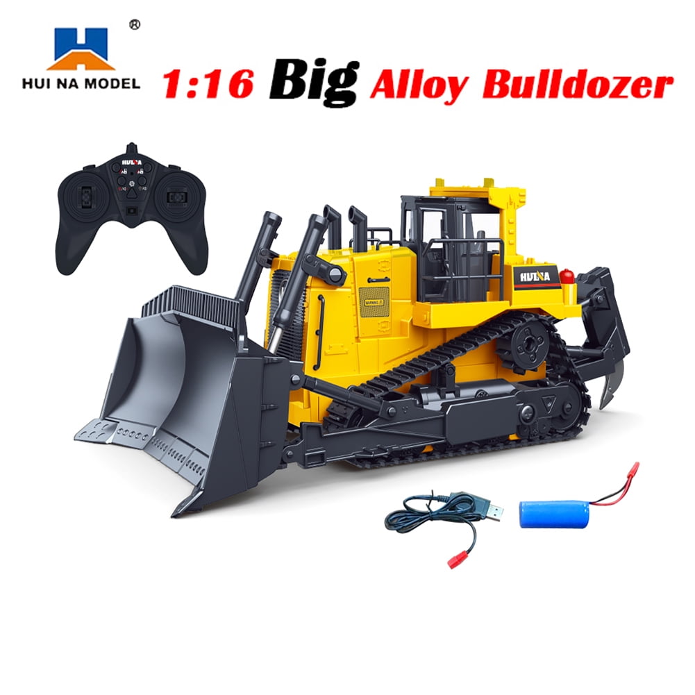 Huina 1569 554 rc bulldozer rc bagger crawler excavator 2.4g remote ...