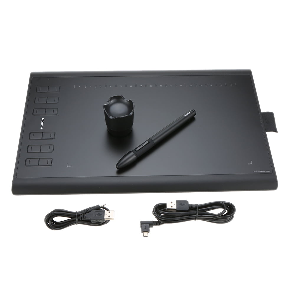Huion Graphic Drawing Tablet USB New 1060PLUS with Memory Card 12 ...