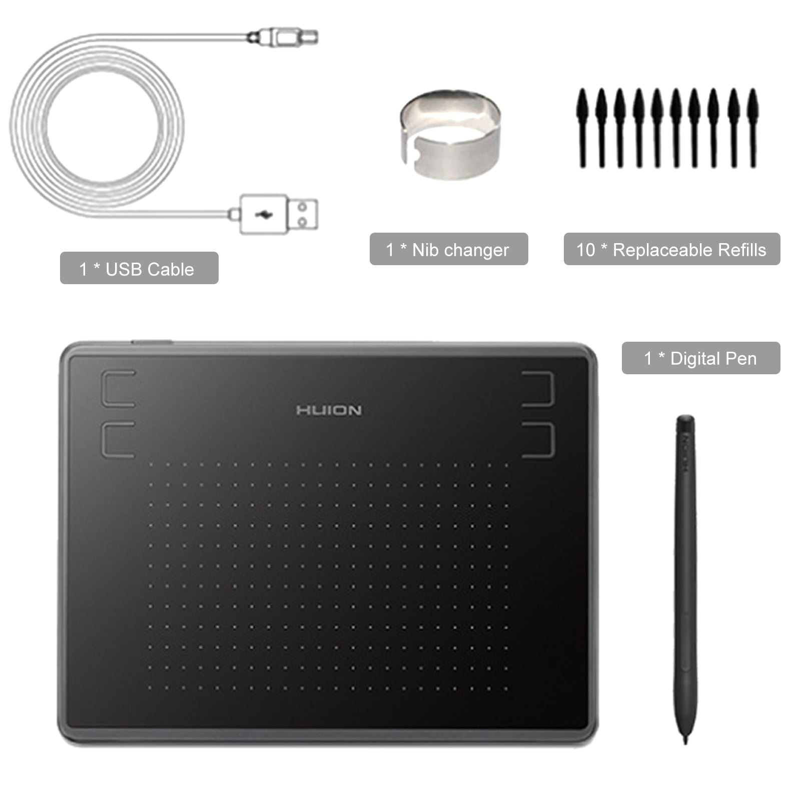 Huion H430P Graphic Drawing Tablet Signature Board Sri Lanka | Ubuy