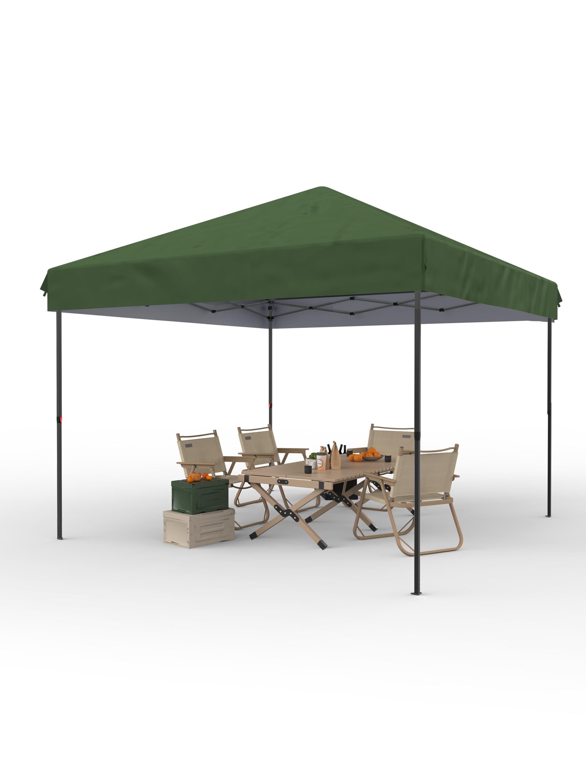 Huisuilinss 10x10FT /10x20 FT Instant Pop-Up Canopy Tent,Waterproof UV ...