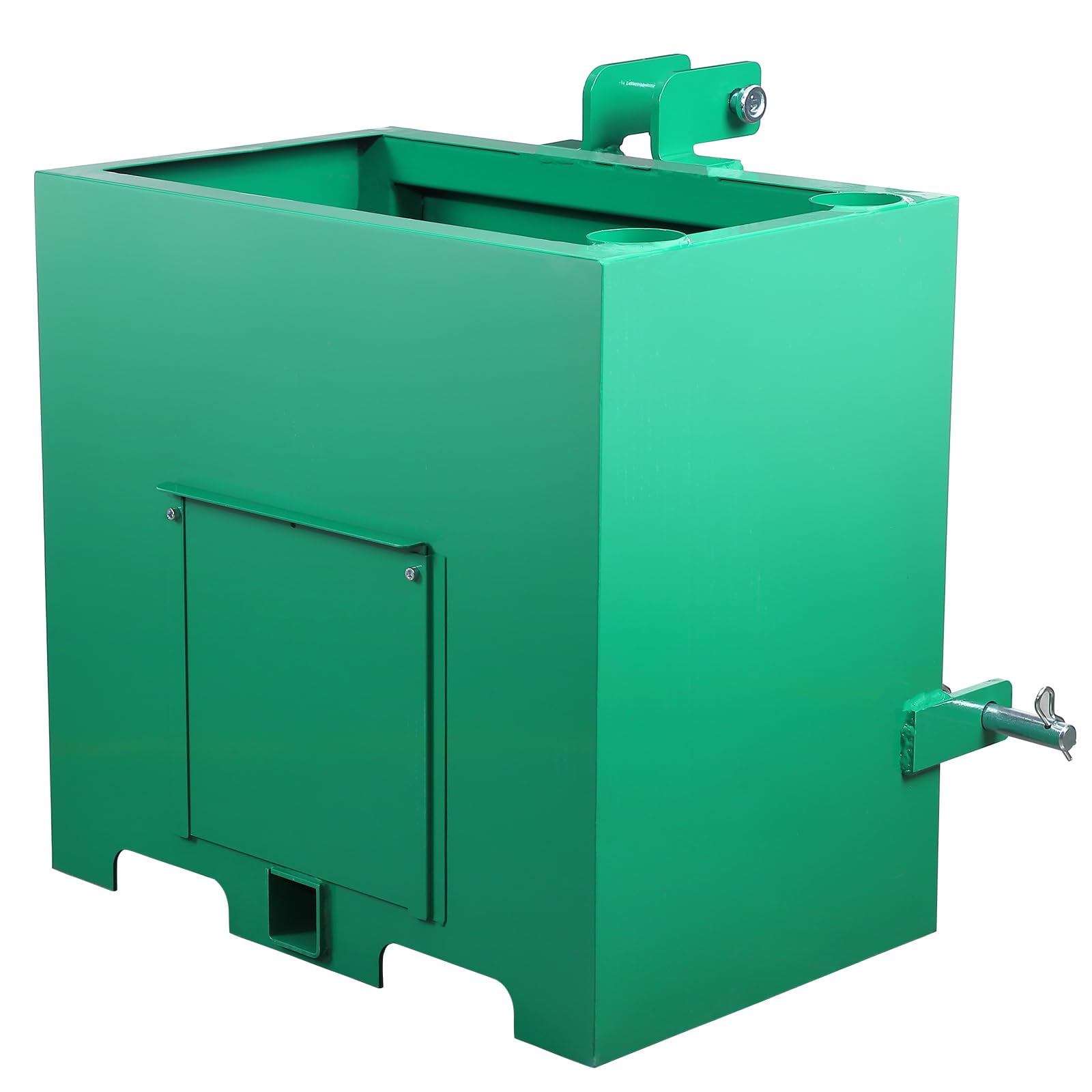 Huisuilinss 3 Point Hitch Ballast Box, 800LBS Tractor Ballast Box with ...