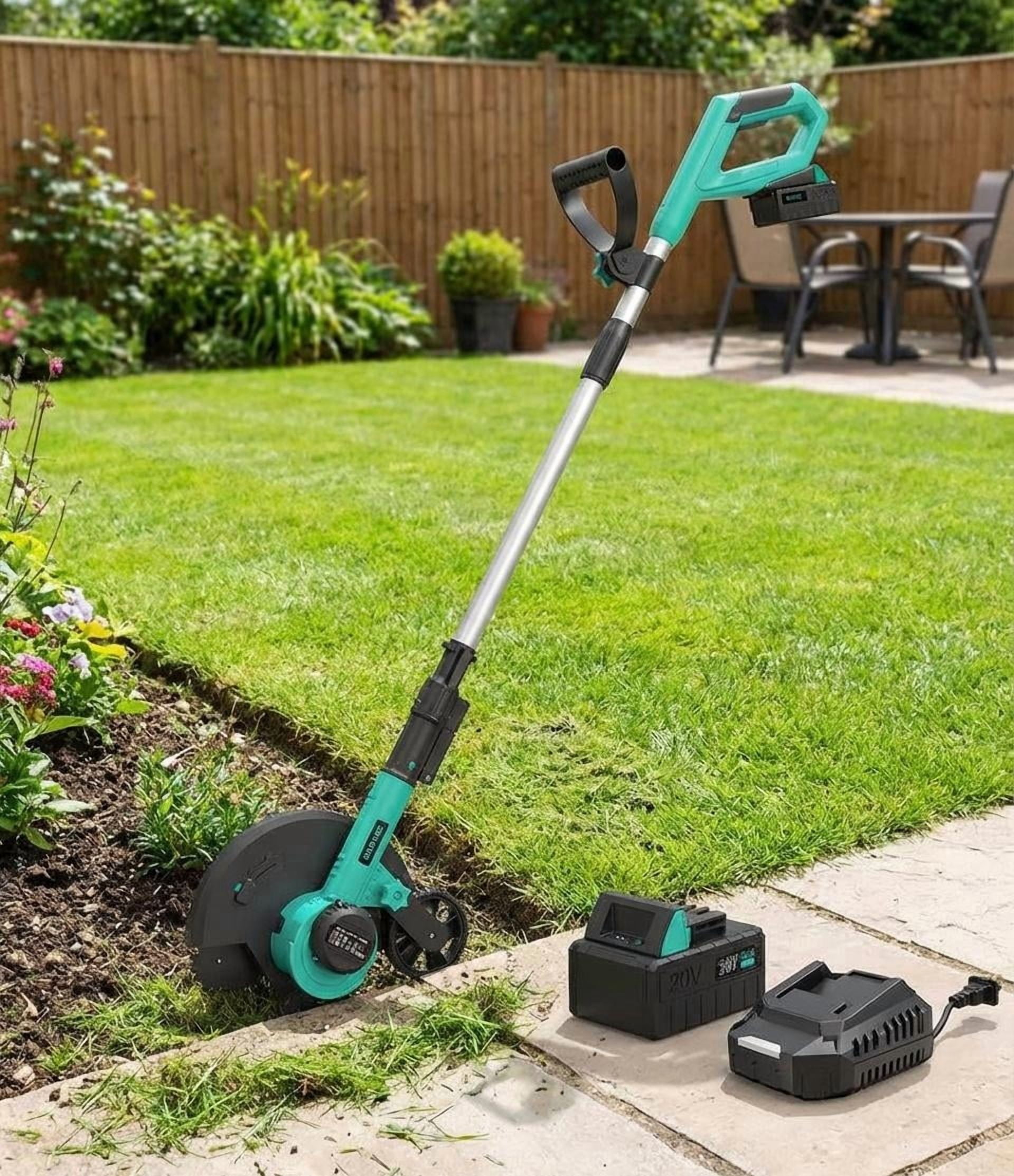 Huisuilinss Brushless Lawn Edger, Electric Cordless Edger/Trencher ...