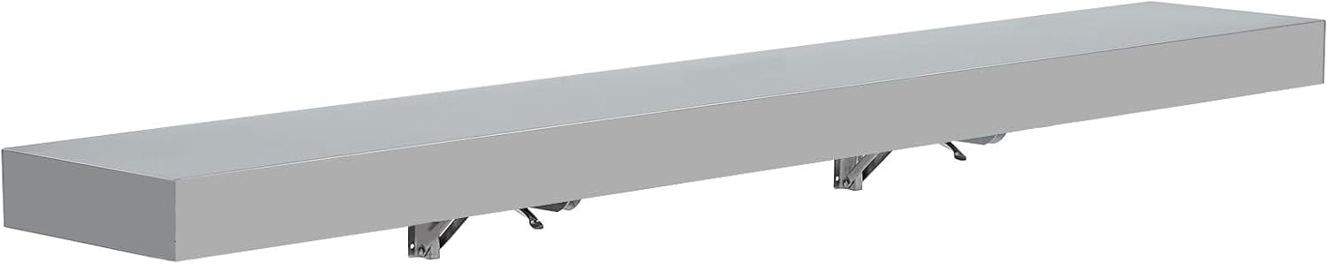 Huisuilinss Concession Shelf,Stainless Steel Wall Shelf for Food ...