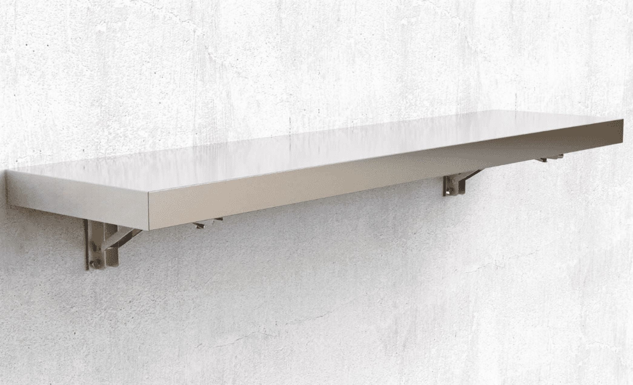 Huisuilinss Concession Shelf,Stainless Steel Wall Shelf for Food ...