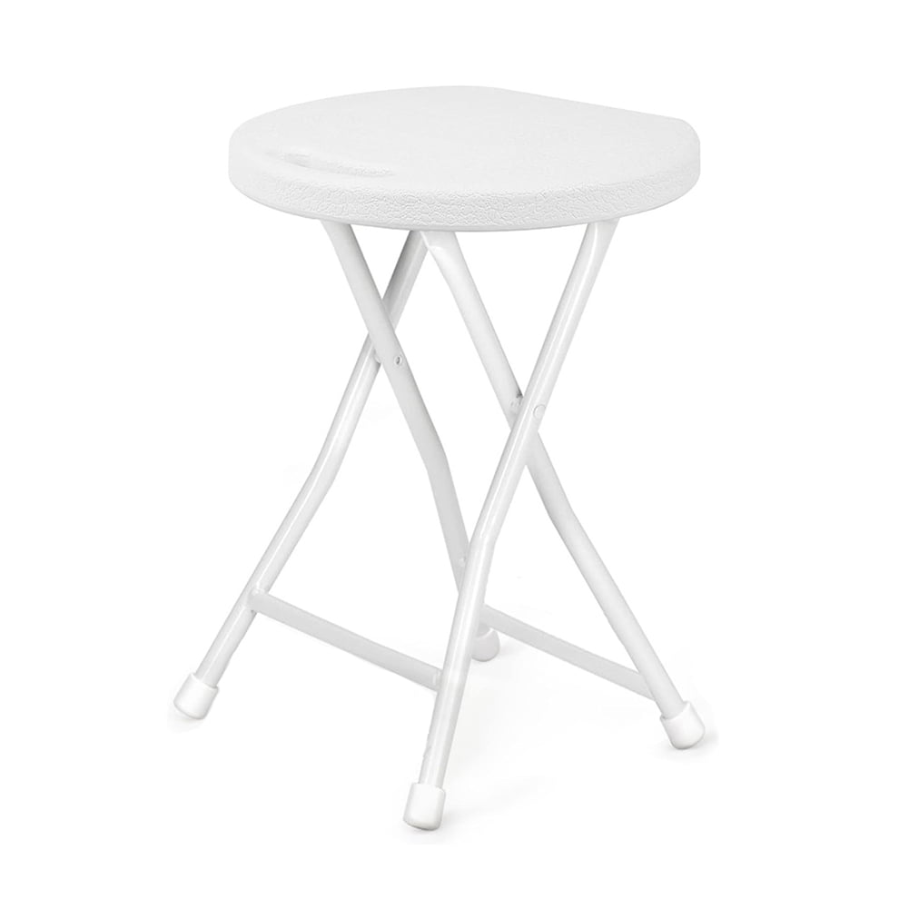Huisuilinss Folding Stool,Backless 18" Stool,Foldable Bar Stool With ...