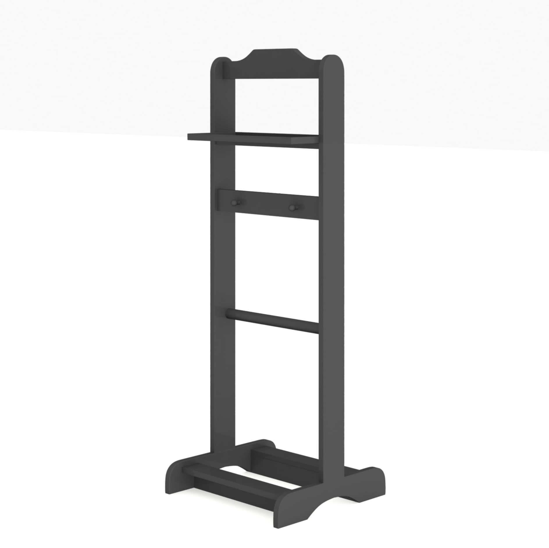 Huisuilinss Garment Rack with Shelves,Free Standing Clothes Rack With ...