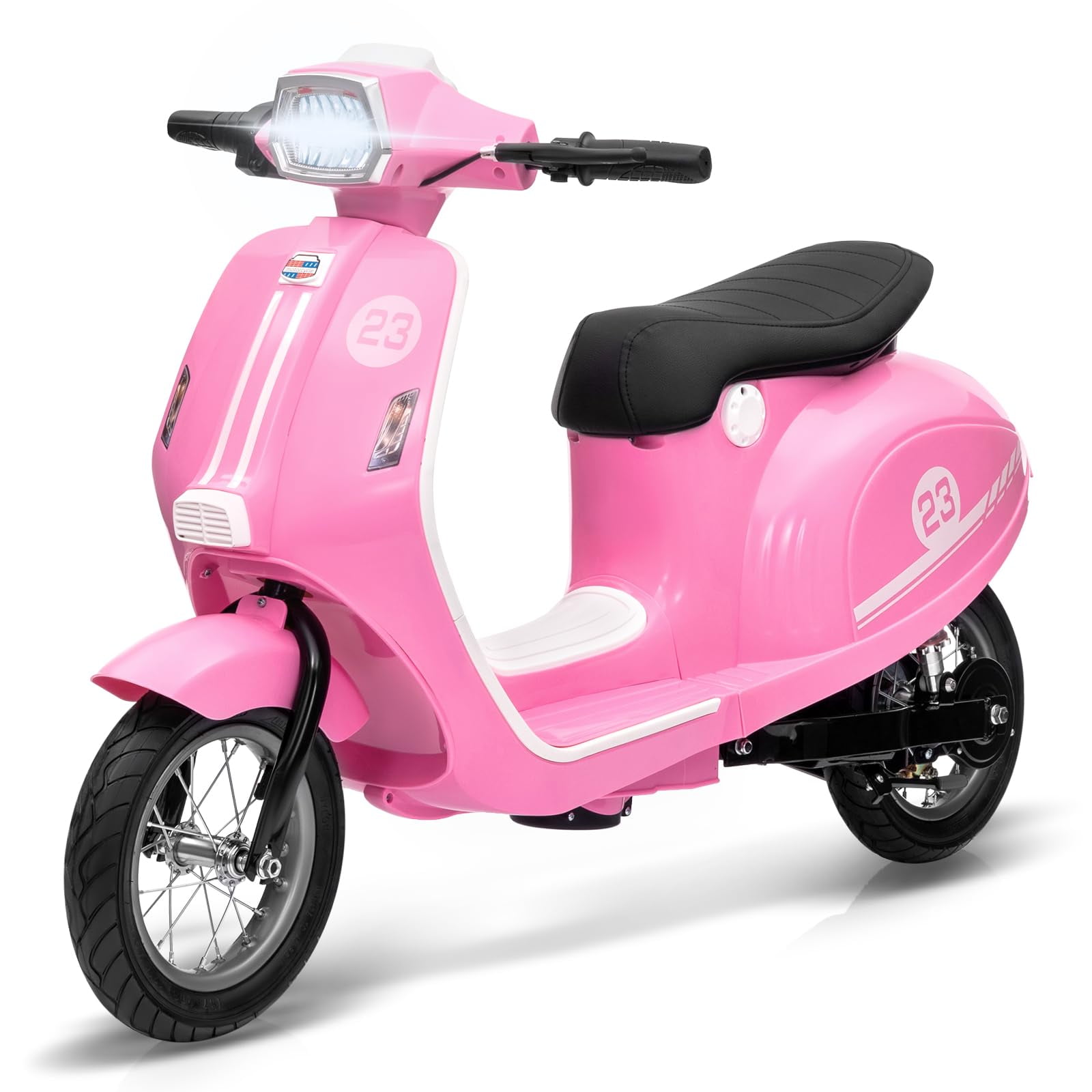 Huisuilinss Kids Ride On Motorcycle,24V 350W Electric Motorcycle ...