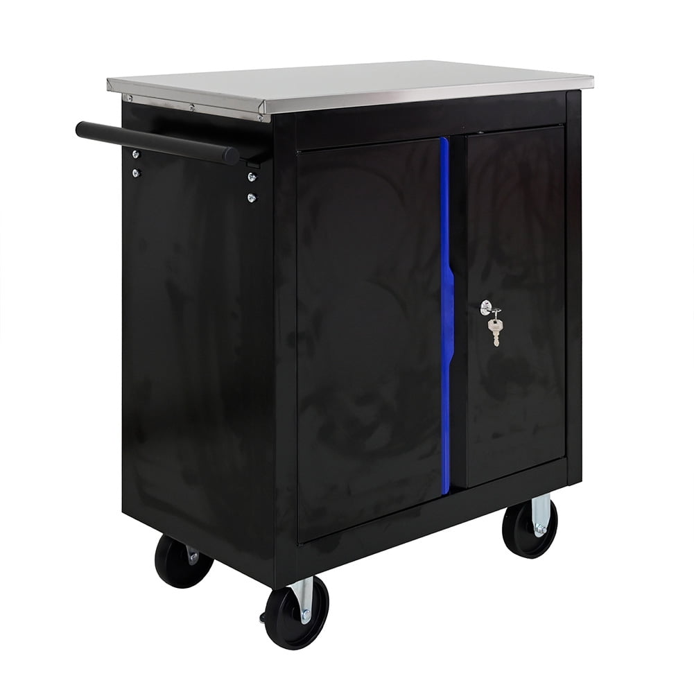 Huisuilinss Rolling Tool Chest,Tool Cart With 2 Drawers,Rolling Tool ...