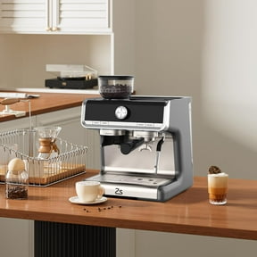 Gemilai G3006 Owl 15-Bar Semi-Auto Espresso Machine, Dual Display, Milk ...