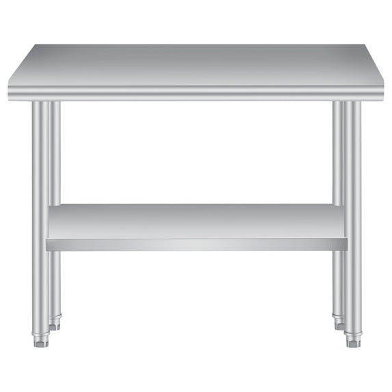 Huisuilinss Stainless Steel Prep Table,Commercial Work Table,Kitchen ...