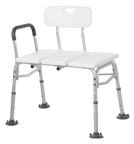 Huisuilinss Step Stool With Handle,450 Lbs Capacity Foot Stool,Bed Step ...