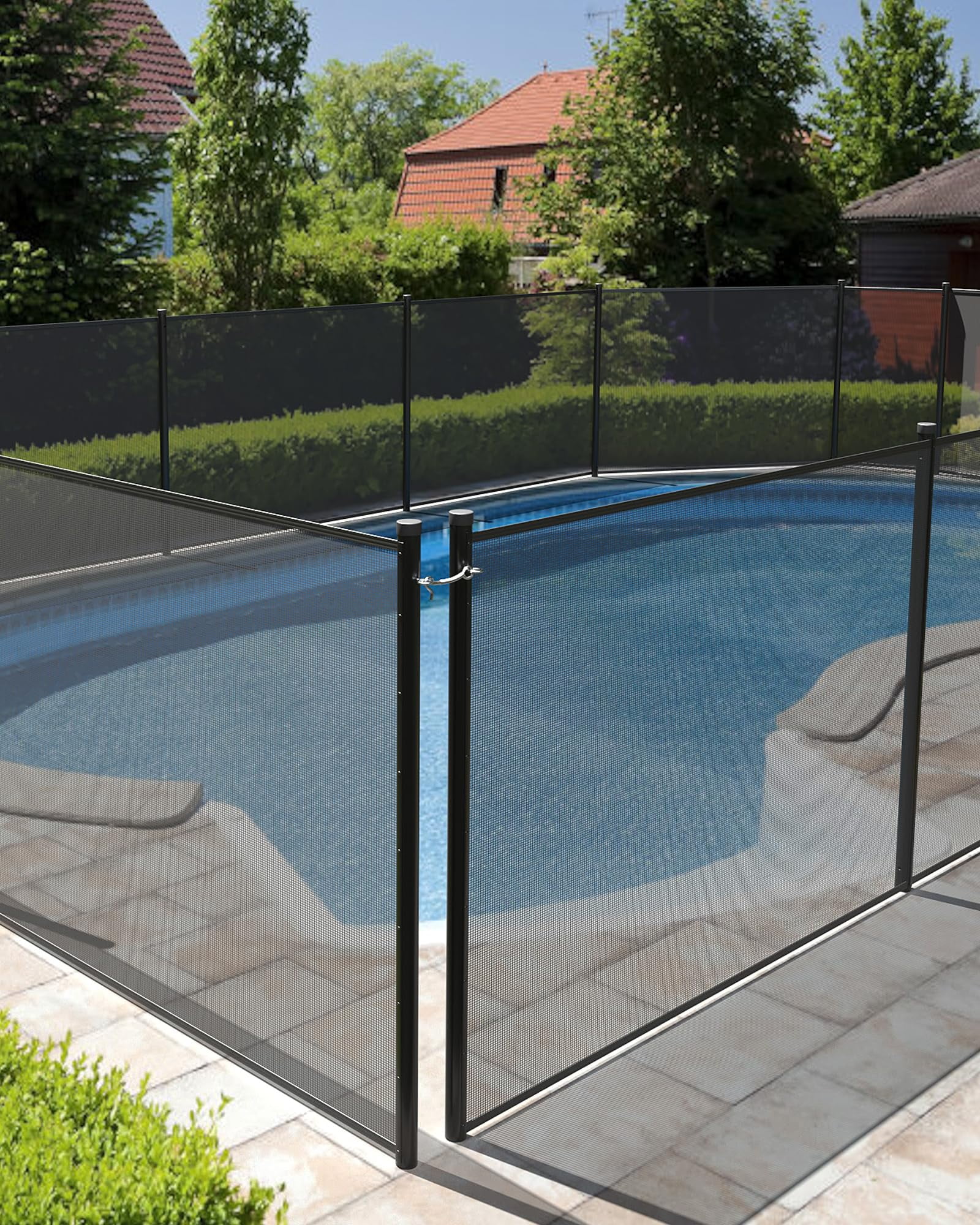 Huisuilinss Swimming Pool Fence For Inground Pools,Ground Safety ...