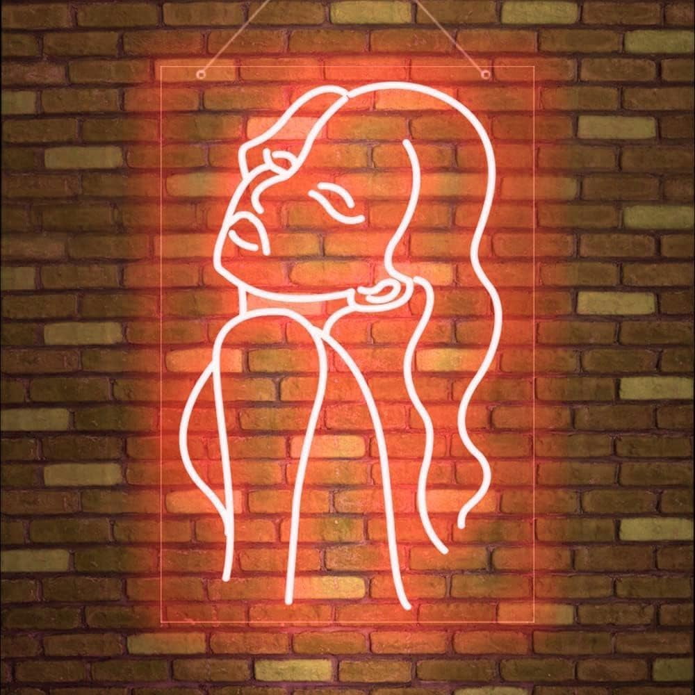 Huiyi Girls' neon lights,Neon Sexy Woman Sign,Woman Neon Sign,Neon Sign ...