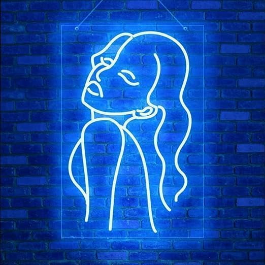 Huiyi Girls' neon lights,Neon Sexy Woman Sign,Woman Neon Sign,Neon Sign ...