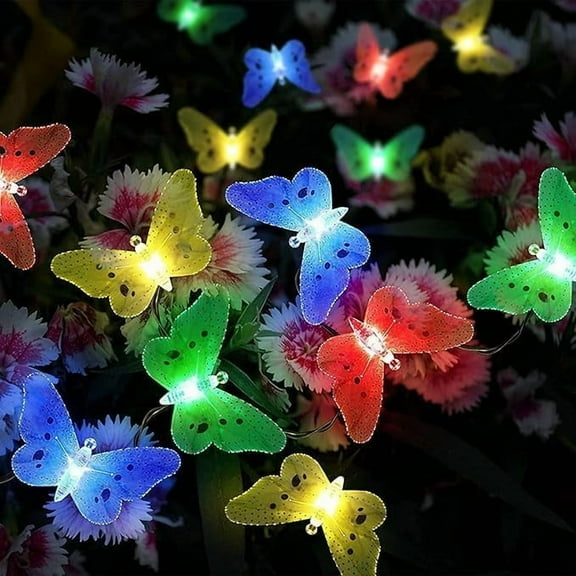 Outdoor Solar Powered Crackle Glass Ball Pendant Light | LED Rattan ...