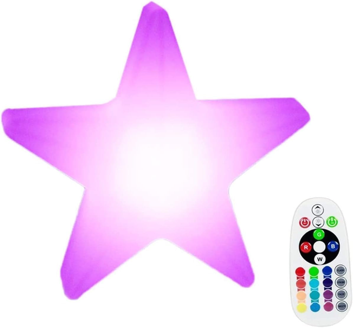 Huiyi LED Mood Light Ball Lamp, Waterproof Dimmable 16 Color LED Timed ...