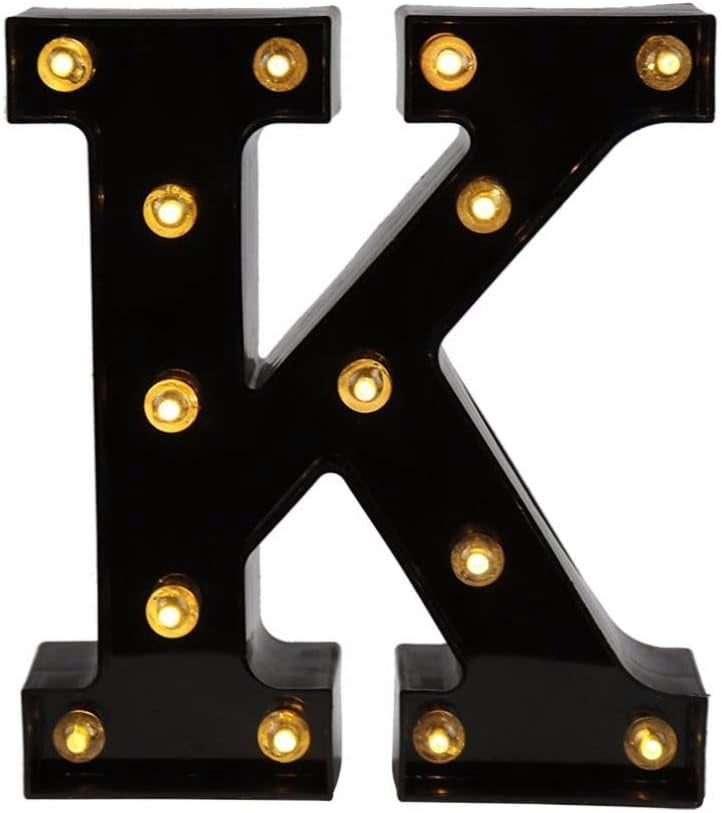 Huiyi Light Up Letters Sign, Sign Decorative LED Illuminated Letter ...