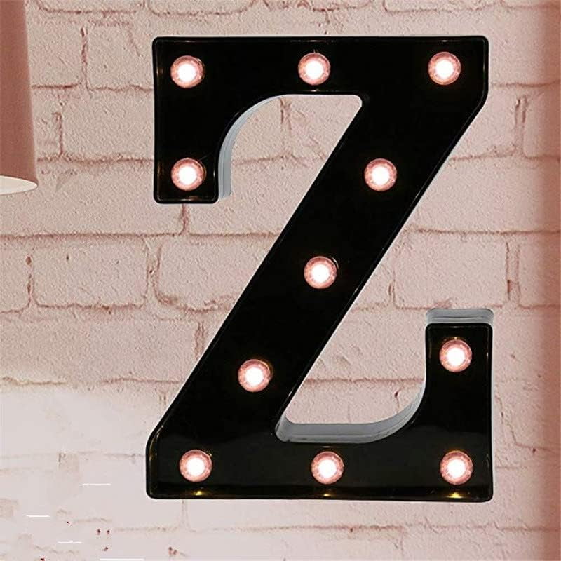 Huiyi Luminous black letters, Light Up Letters Sign,Sign Decorative LED ...