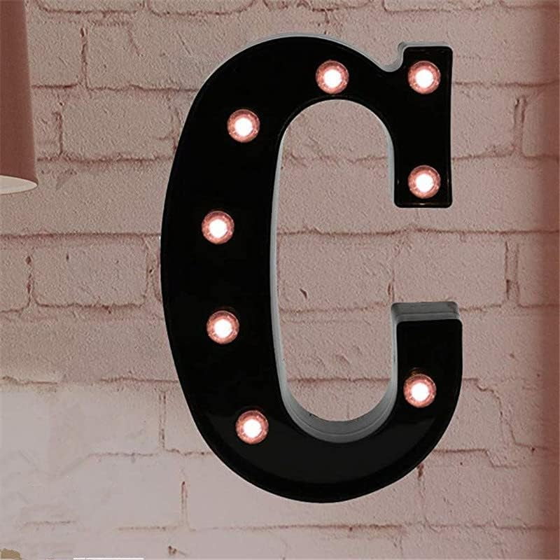 Huiyi Luminous black letters, Light Up Letters Sign,Sign Decorative LED ...