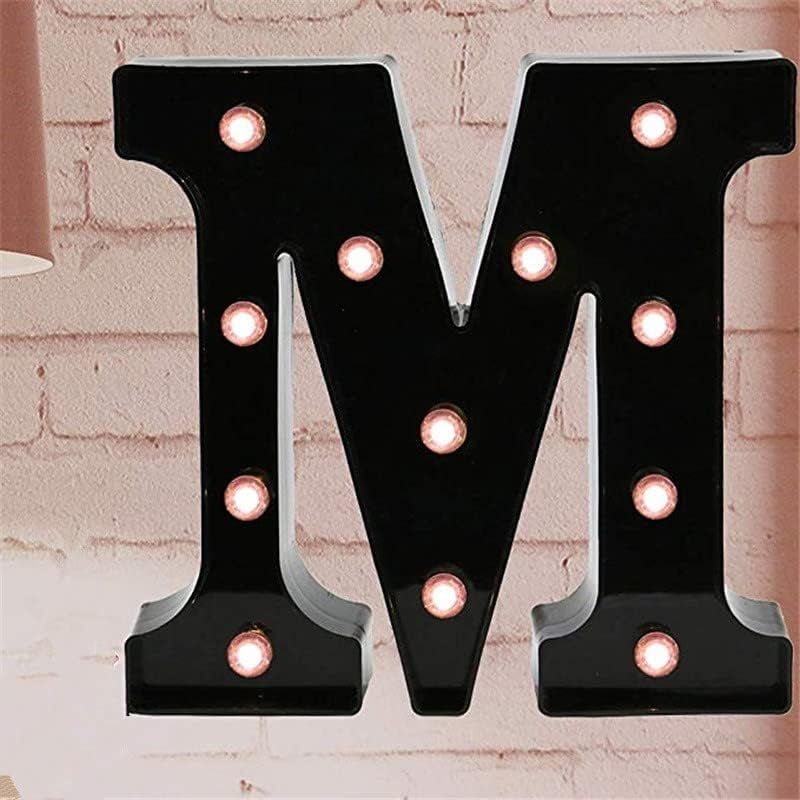 Huiyi Luminous black letters, Light Up Letters Sign,Sign Decorative LED ...