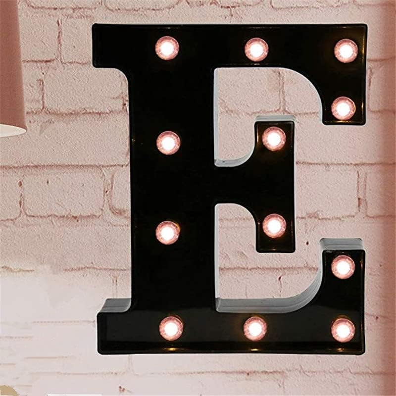Huiyi Luminous black letters, Light Up Letters Sign,Sign Decorative LED ...