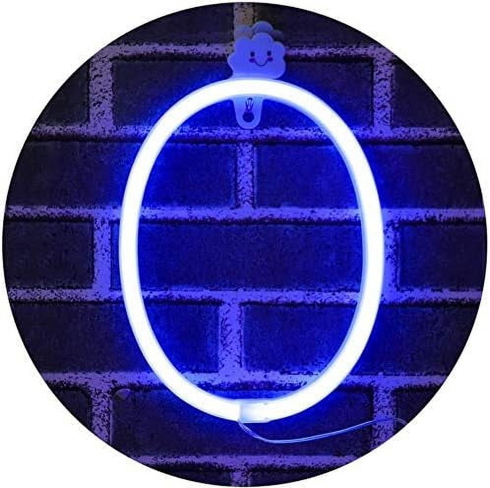 Huiyi Neon Letter, LED Alphabet Letter Lights Battery and USB Operated ...