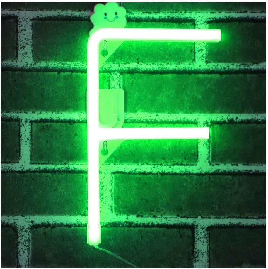 Huiyi Neon Letter, LED Alphabet Letter Lights Battery and USB Operated ...