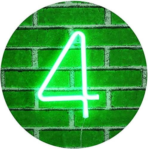 Huiyi Neon Letter, LED Alphabet Letter Lights Battery and USB Operated ...