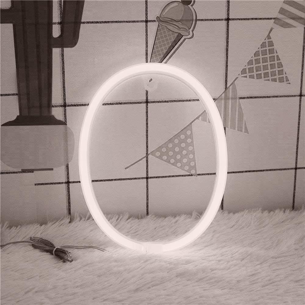 Huiyi Neon Letter, LED Alphabet Letter Lights Battery and USB Operated ...