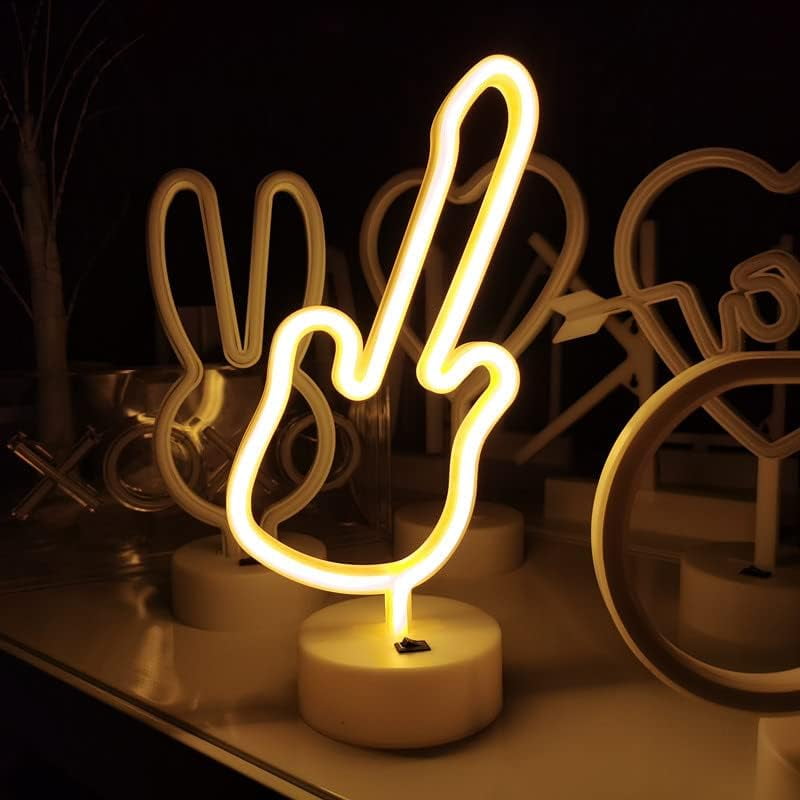 Huiyi Neon Light Base, Stars Lights Neon Signs - Stars Neon Light for ...
