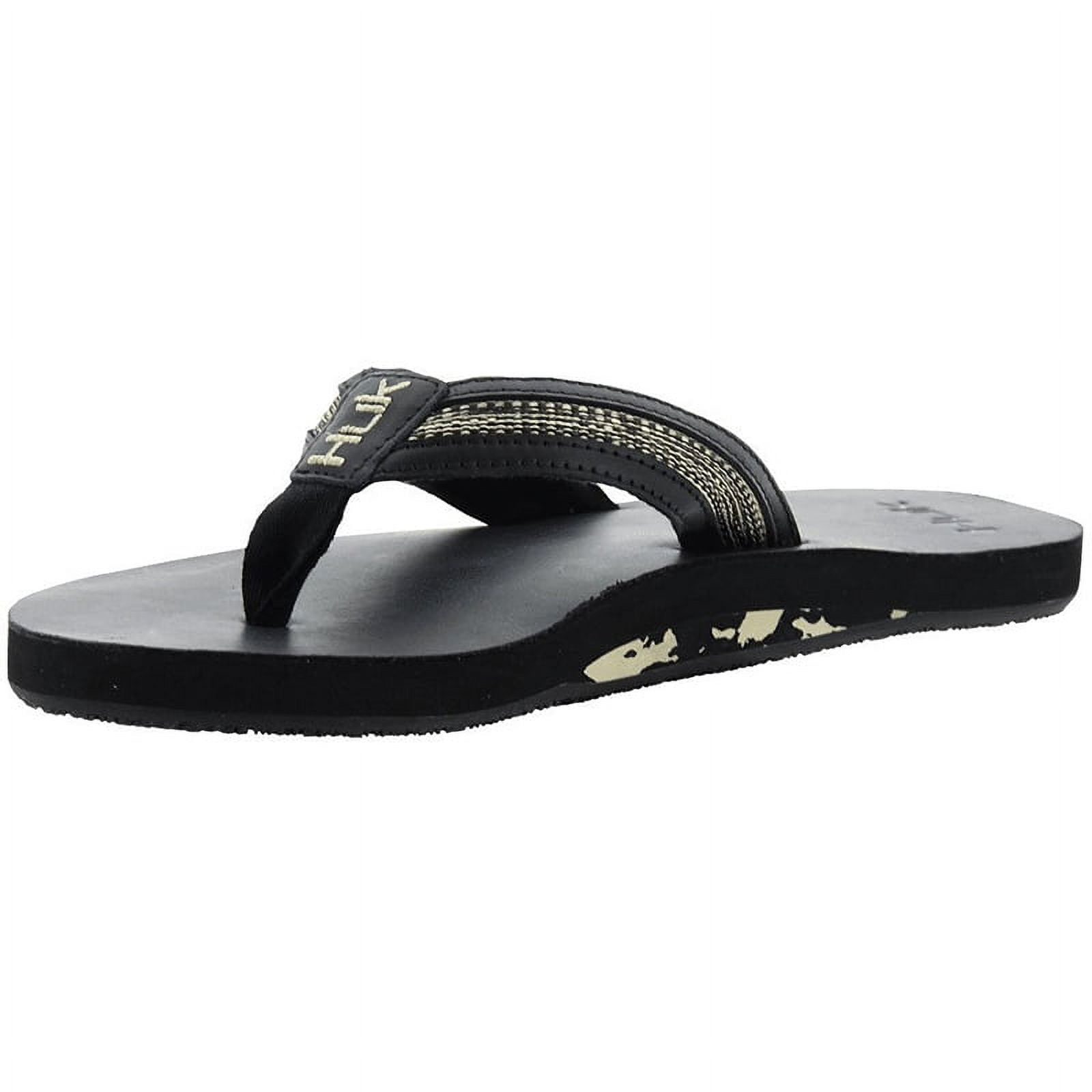 Huk Caruso Sandal, Black, 10 - Walmart.com