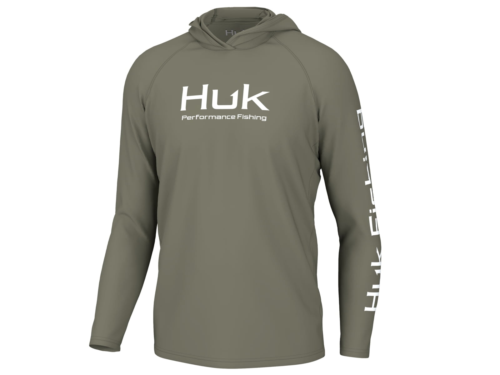 HUK Performance Fishing Vented Pursuit Hoodie - Men's, Moss, L ...