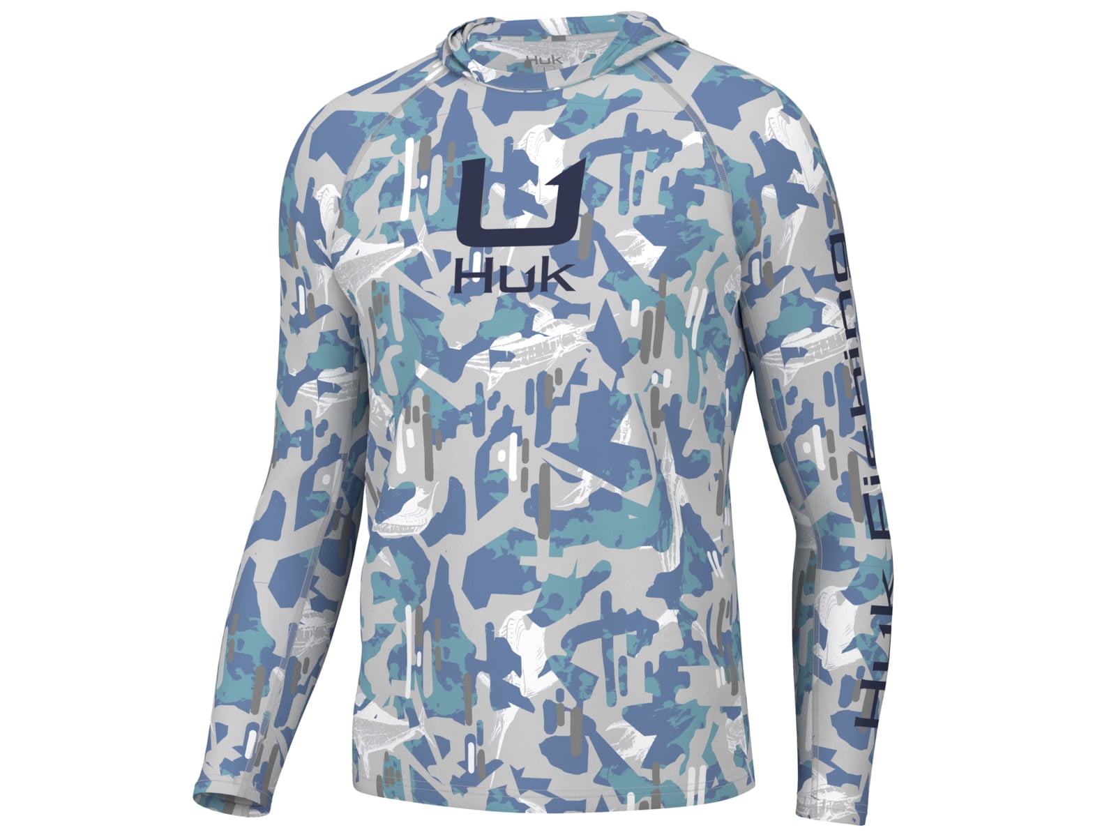 Huk Mens KC Icon Apex Vert Hoodie, Adult, Marine Blue, X-Large ...