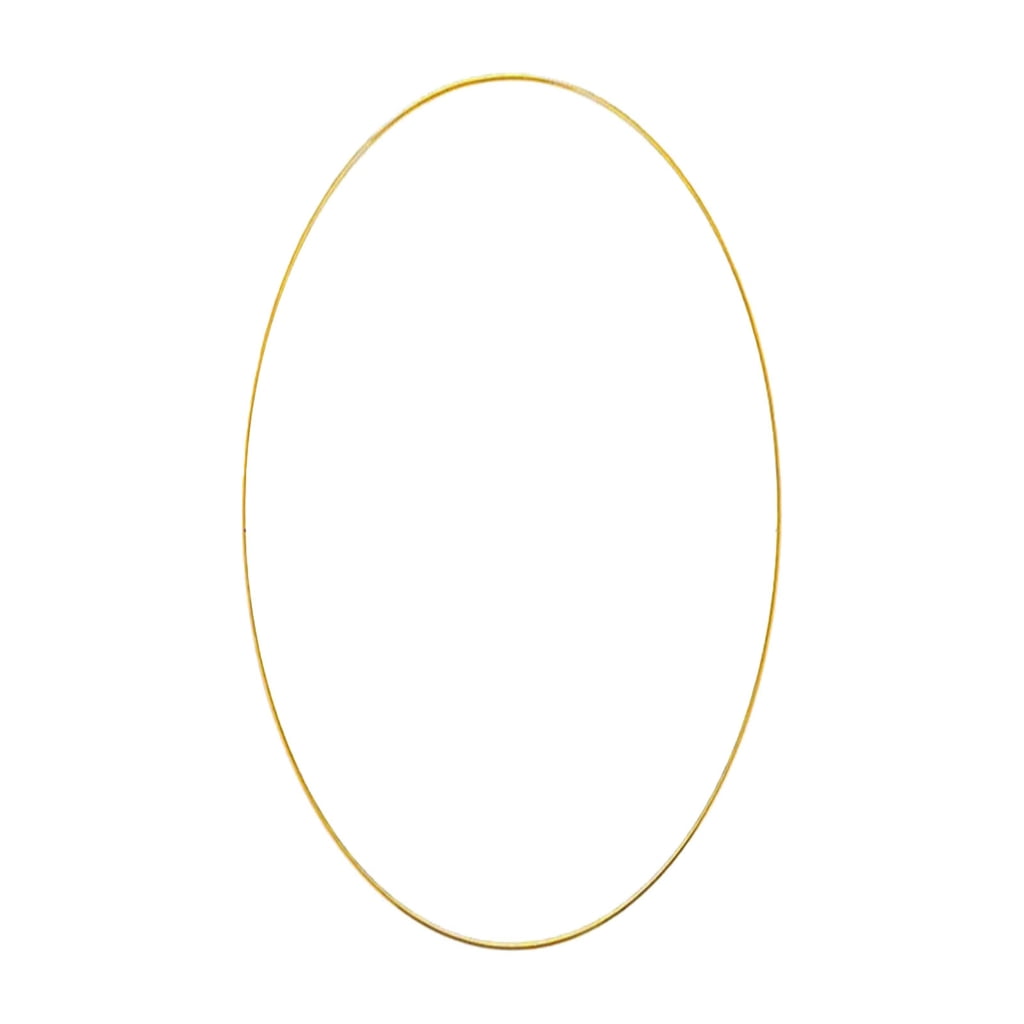 Hukai 12" Flower Rings Hoop Wreath Hoop Iron Frame Hoop for Wedding ...