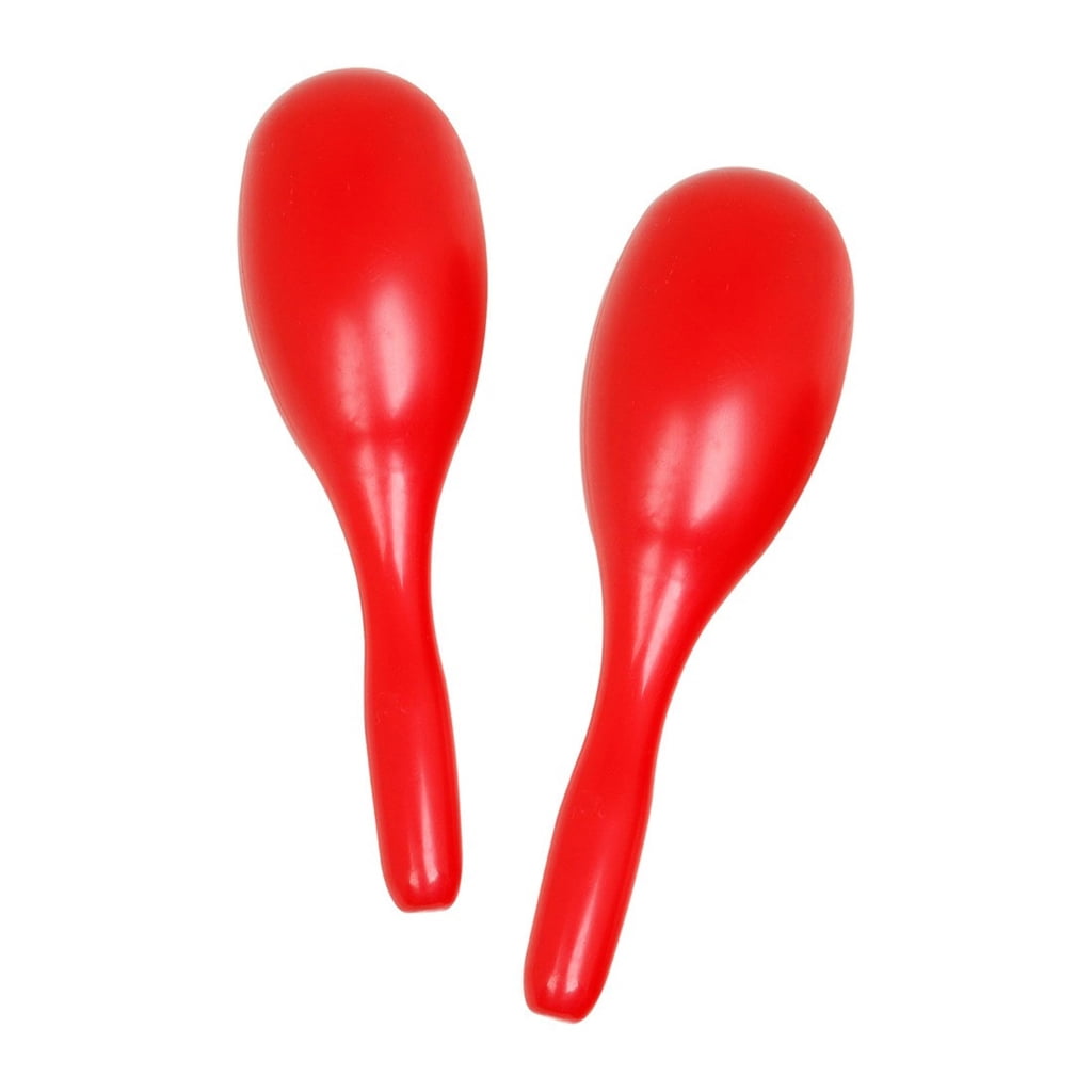 Hukai 1Pair Plastic Maracas Toy Party Shakers Noisemakers Plastic ...