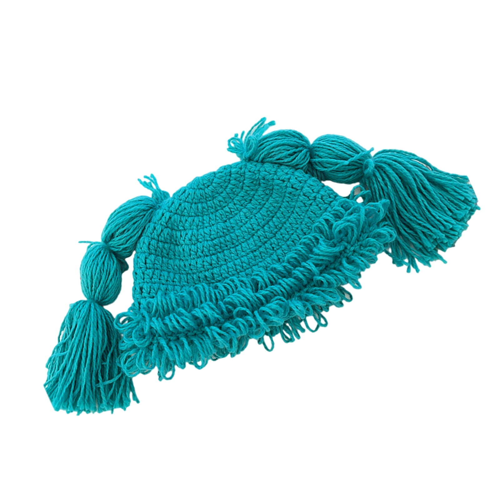 Hukai 2000s Knitted Braid Brimless Hat for Girls Fashion Hat ...