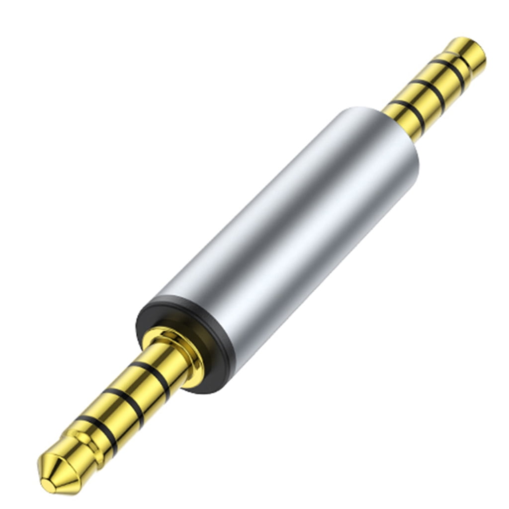 Hukai 3.5mm Converter Male Female Connectors Adapter 4-Section Stereo ...