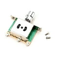 Hukai 3 Way Guitar Pickup Selector Switch with Golden/Silver Tip for FD ...
