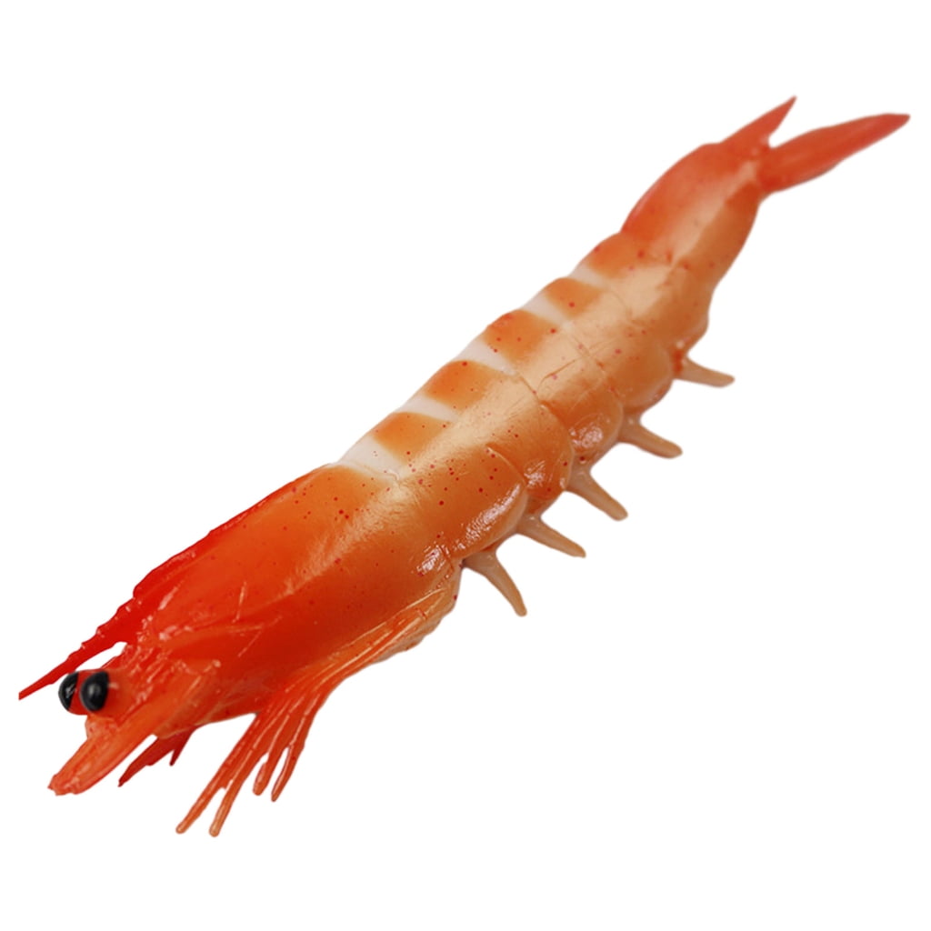 Hukai Artificial Shrimp Realistic Prawns Fake Shrimp Model Realistic ...