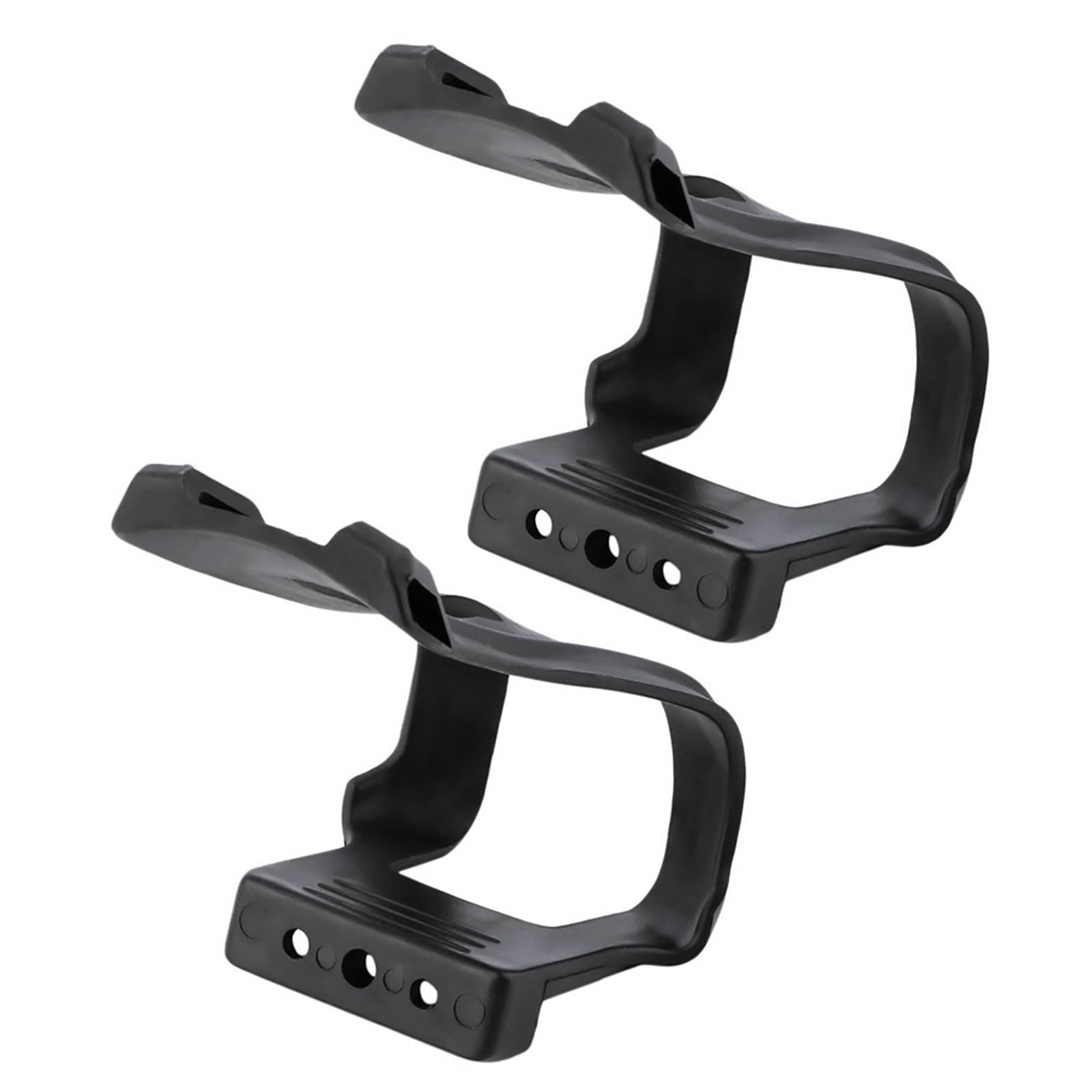Hukai Bicycles Pedal Half Clips Road Bike Strapless Toe Pedal Clip ...