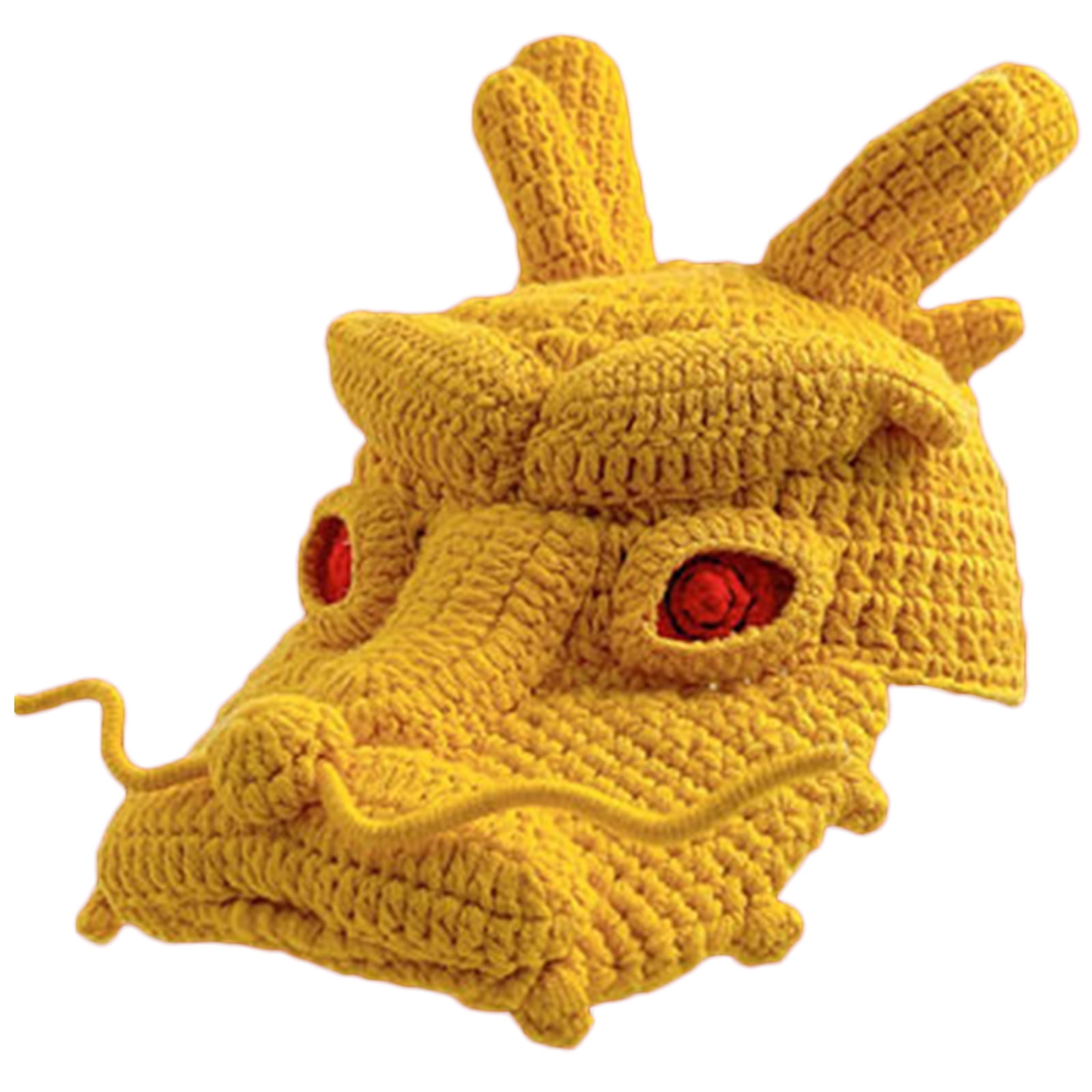 Hukai Cartoon Chinese Loong Knit Dragon Hat Novelty Party Hat Photo ...