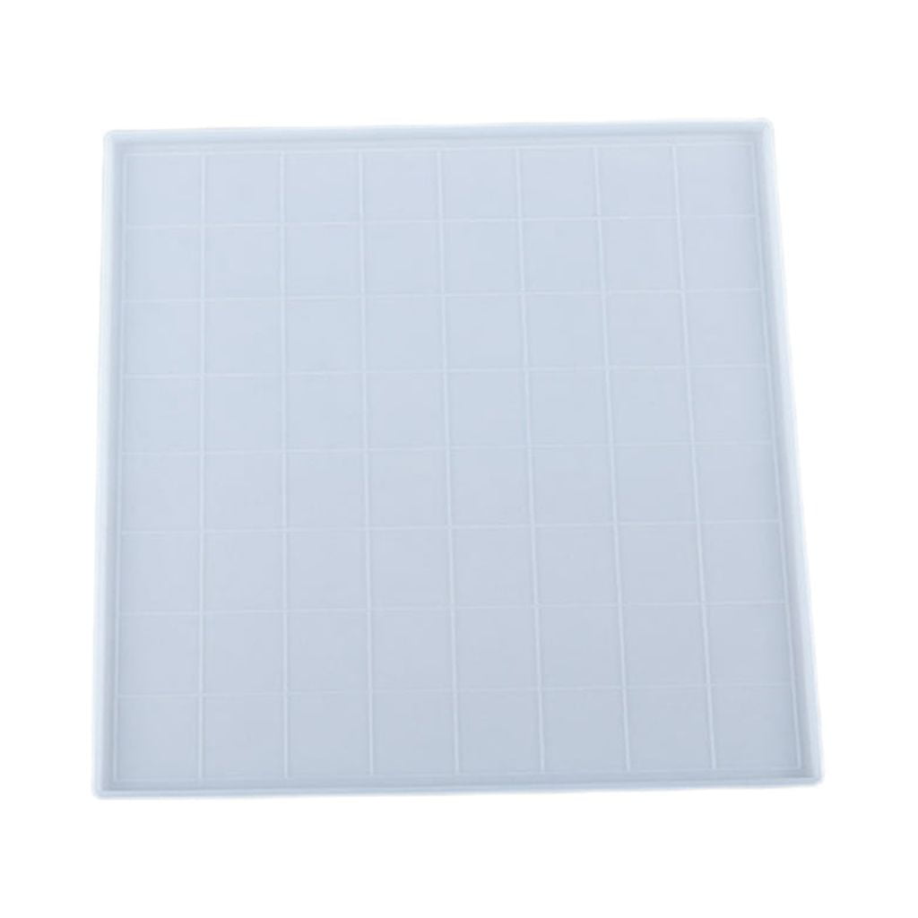 Hukai Checkerboard Casting Resin Mold Chess Checkers Board Resin Mold ...