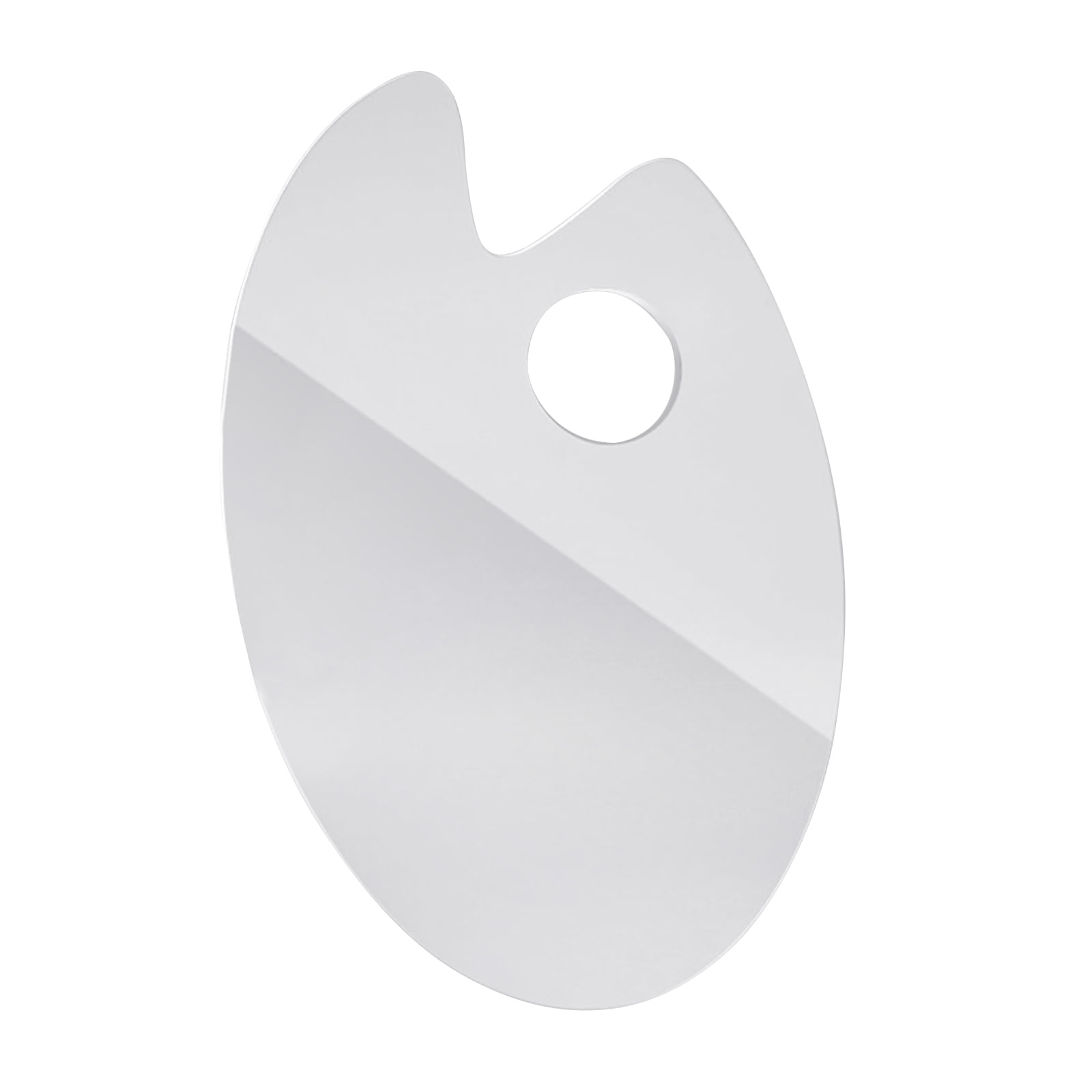 Hukai Clear Paint Palettes for Acrylic Painting,French Oval/Square ...