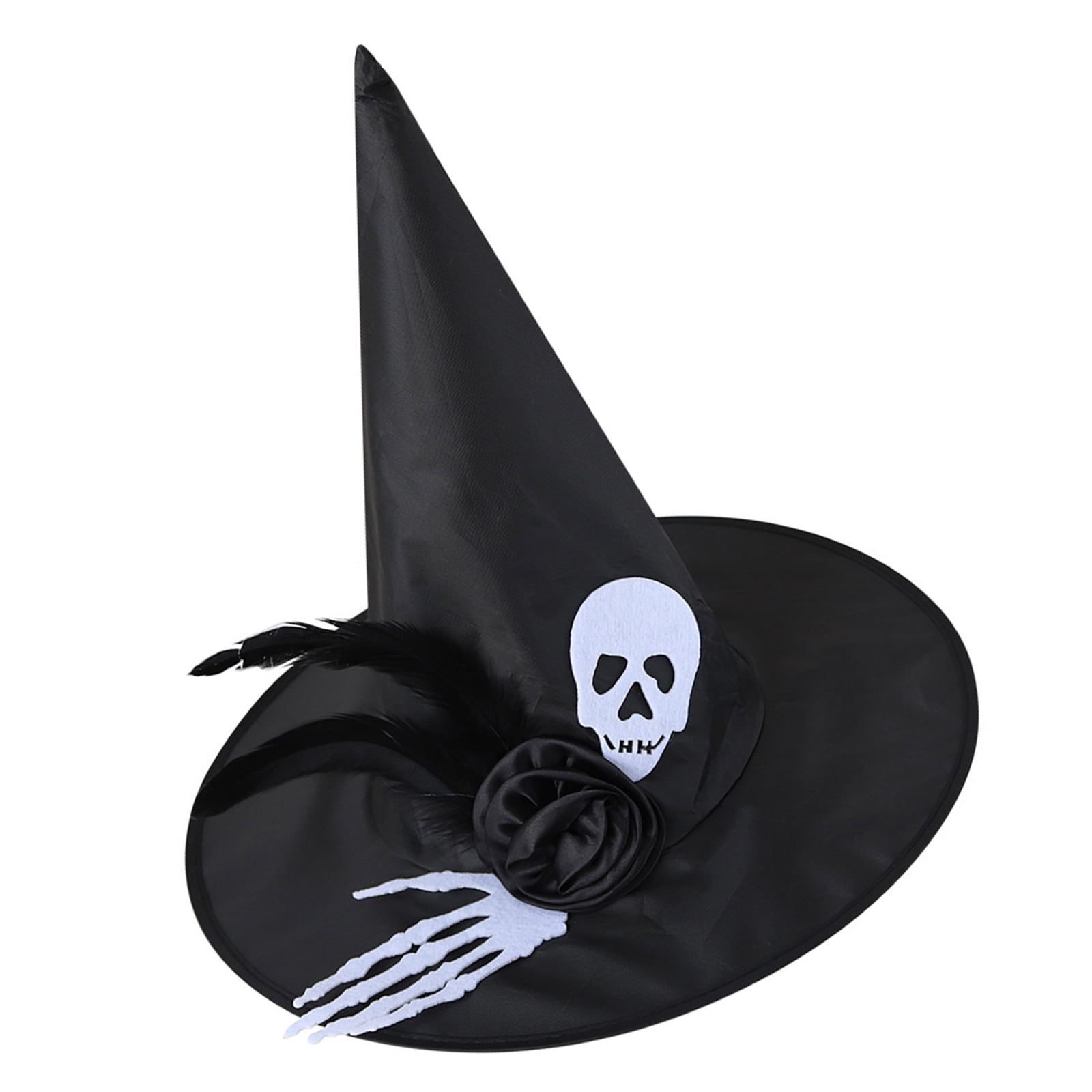 Hukai Cosplay Costume Witch Caps Spiders Wizard Hat for All Age ...