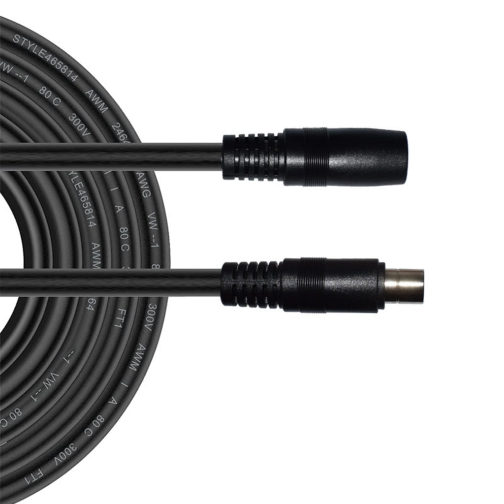 Hukai DC8020mm Extension Cable, 16AWG Male to Female Adapter Connectors ...
