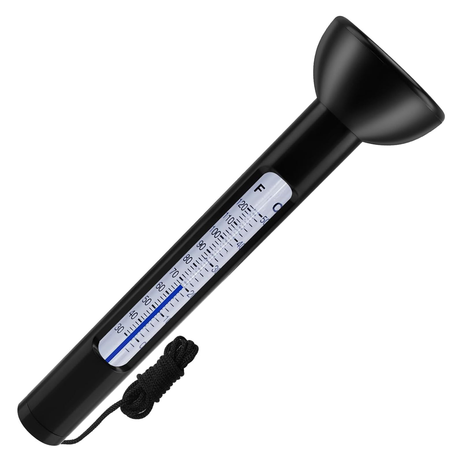 Hukai Floating Pool Water Temperature Testing Meter with String for ...