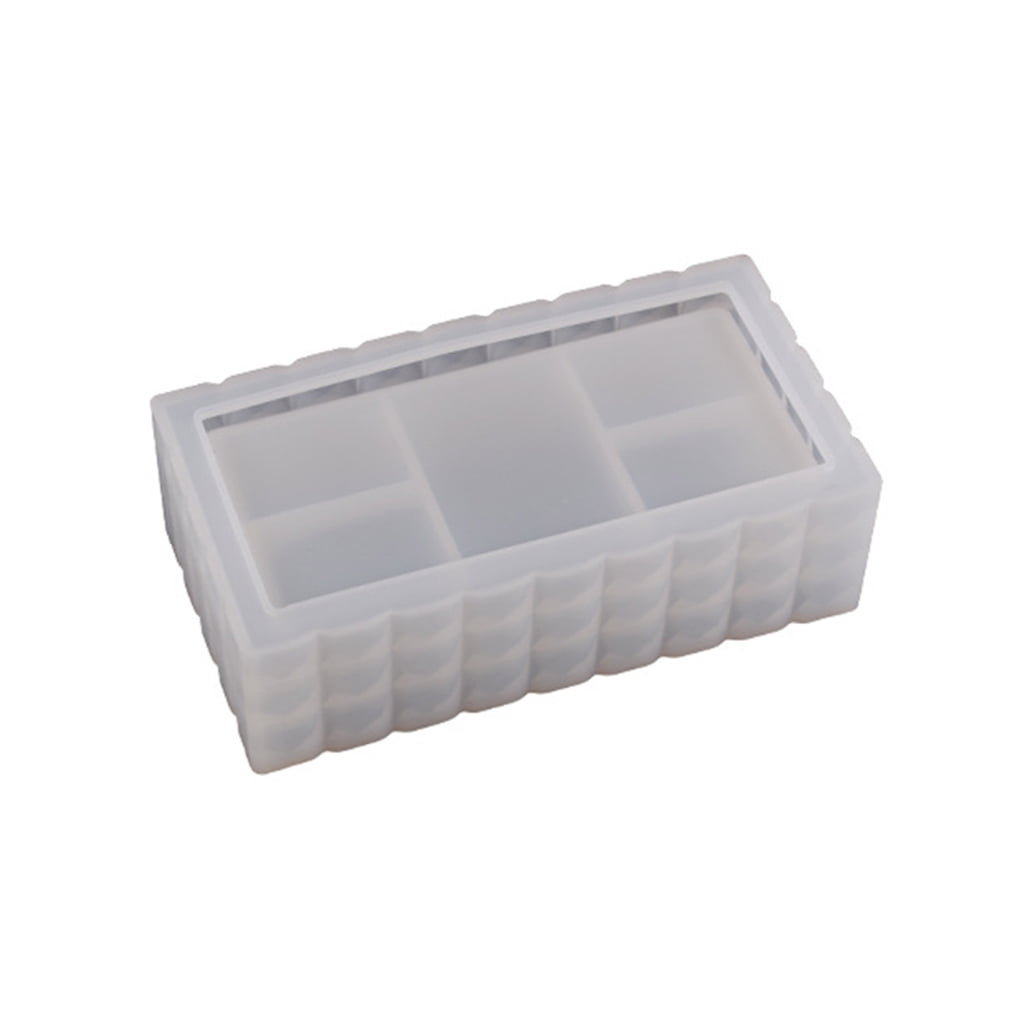 Hukai Jewelry Storage Tanks Epoxy Resin Container Candy Organizer Box ...